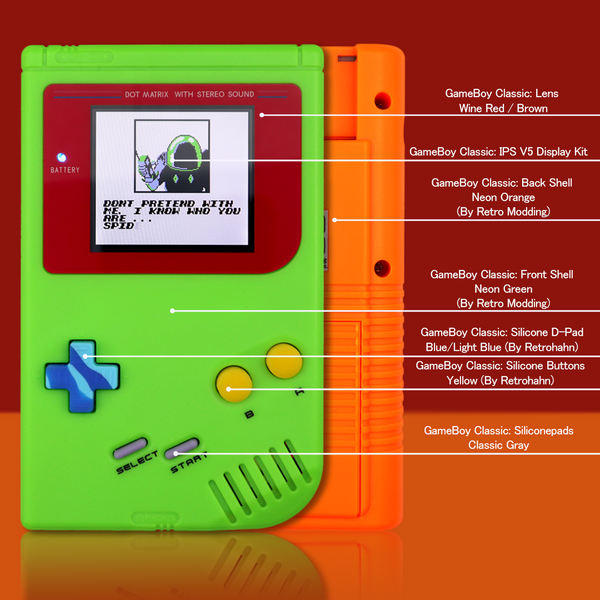 Gameboy Classic/Ips V5 Mod/By Noodles_Mods – Retrohahn