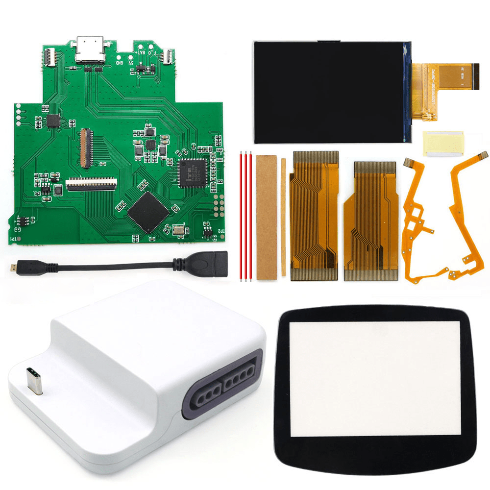 GameBoy Advance: Laminated 3.0 Inch 720*480 HDMI Display Kit with GBA ...