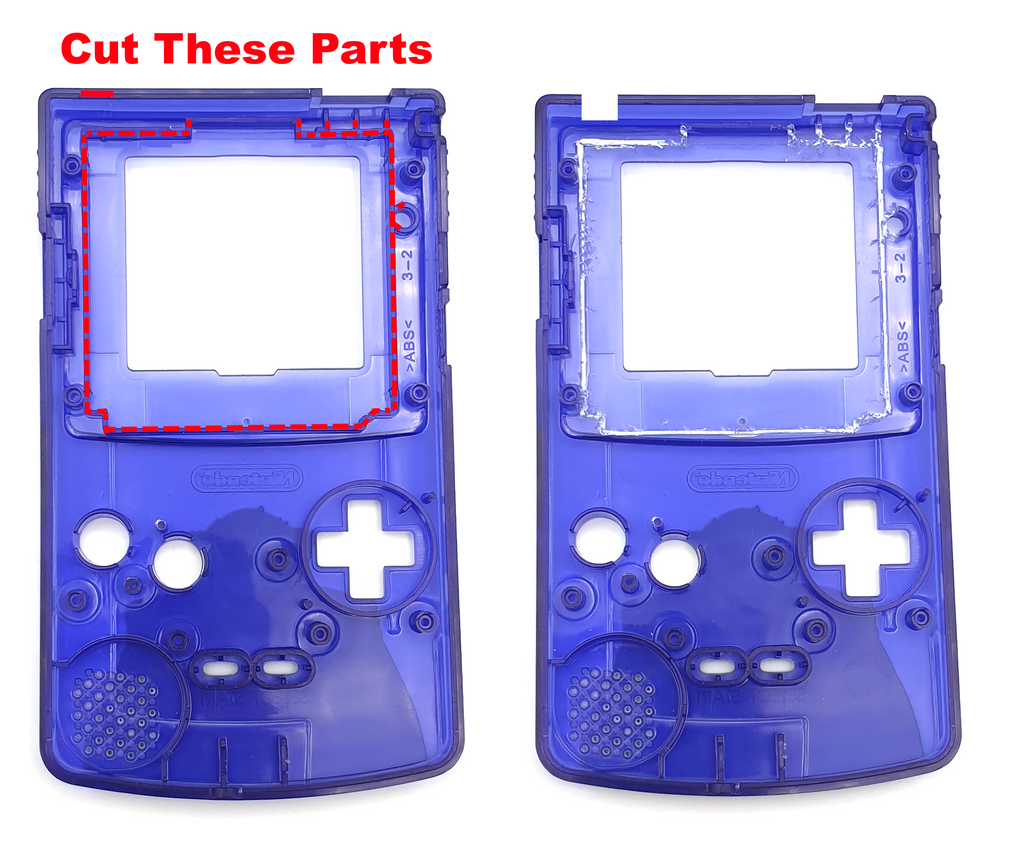 Game Boy Color:Q5 OSD V2 HDMI Display Kit – Retrohahn