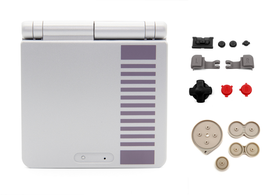 GameBoy Advance SP: Gehäuse – Retrohahn