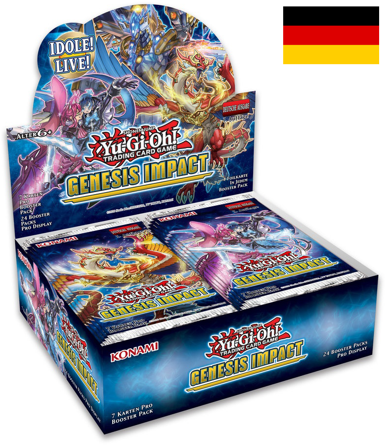 Yu-Gi-Oh!: Genesis Impact / 24 Booster Display – Retrohahn